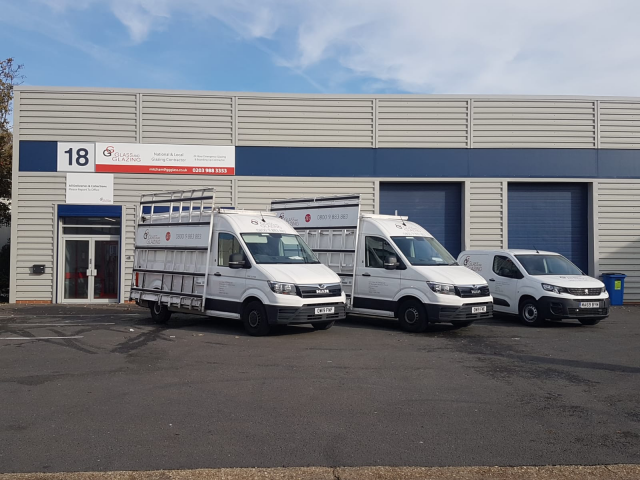 Branches - GG Glass & Glazing | Contract Glazing Specialists | UK
