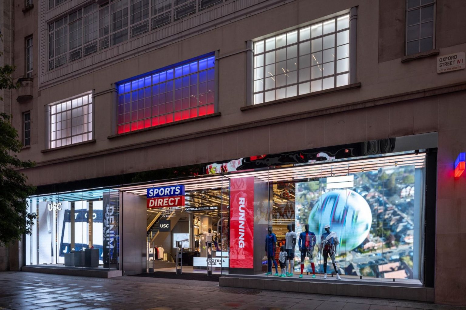 Sports Direct Oxford Street - GG Glass & Glazing | Contract Glazing ...