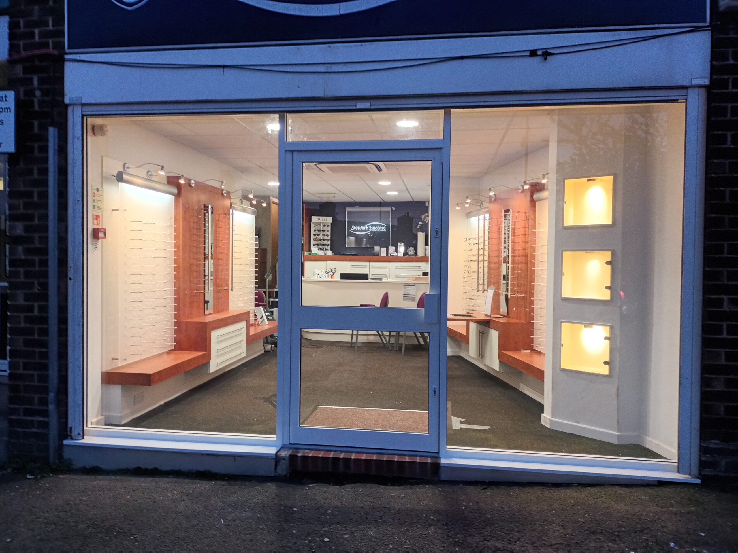 Boarded and Replaced the shopfront - GG Glass & Glazing | Contract ...